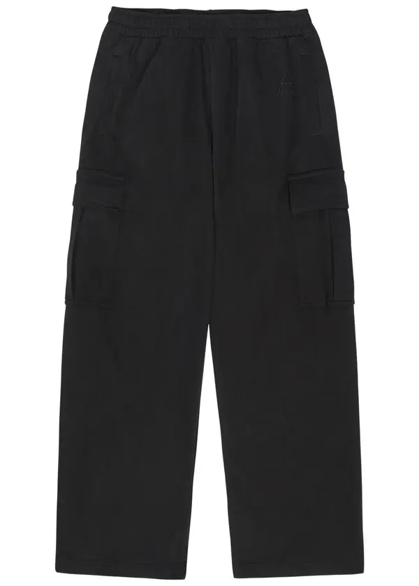 AN-Y1 Stretch-cotton Cargo Sweatpants
