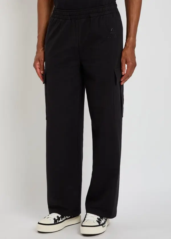 AN-Y1 Stretch-cotton Cargo Sweatpants