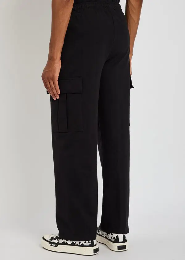 AN-Y1 Stretch-cotton Cargo Sweatpants