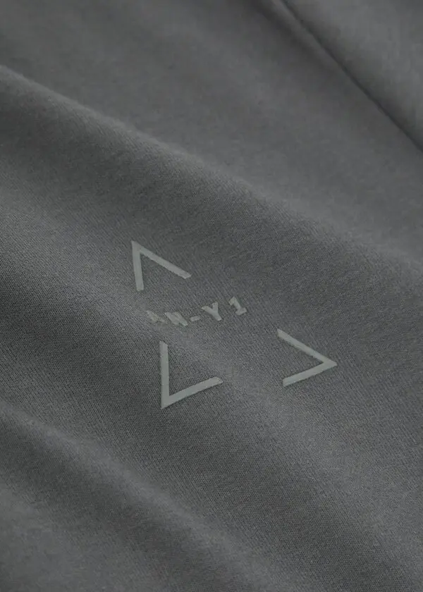 AN-Y1 Vice Hooded Stretch-cotton Sweatshirt