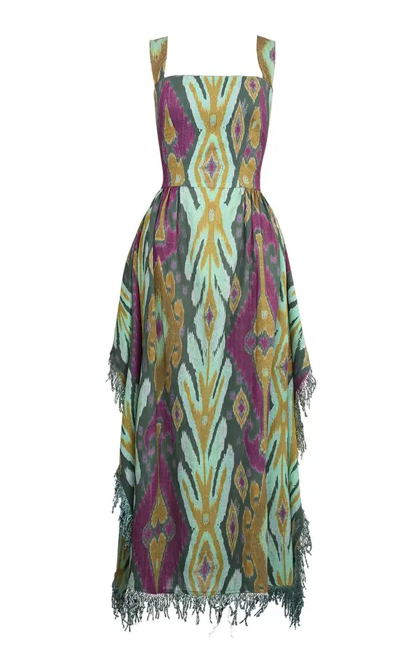 Lena Hoschek Medina Cotton Midi Dress