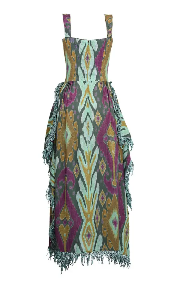 Lena Hoschek Medina Cotton Midi Dress