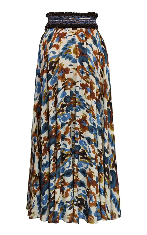 Lena Hoschek Maeve Cotton Maxi Skirt