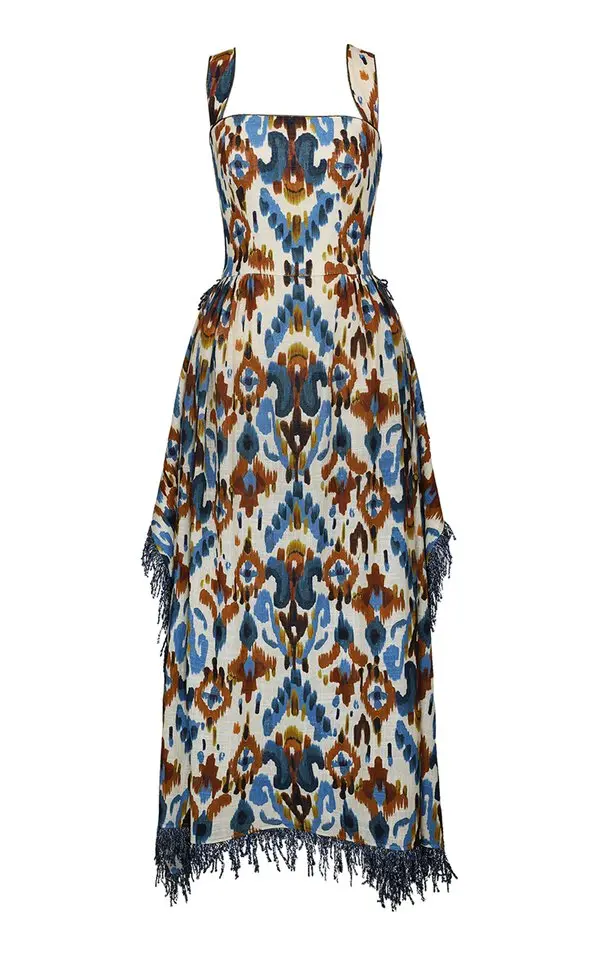 Lena Hoschek Medina Cotton Maxi Dress
