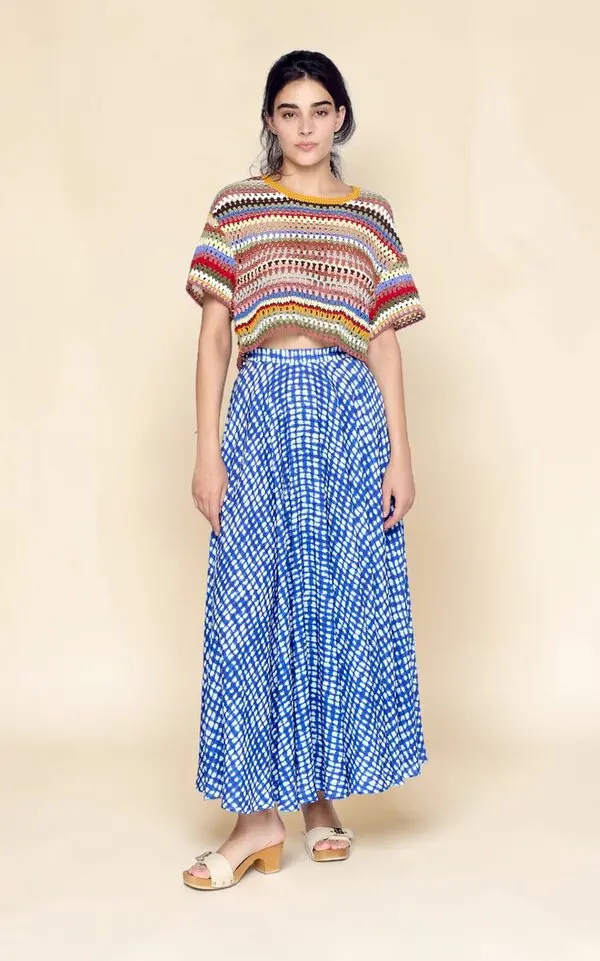 Lena Hoschek Tommy Cotton Crochet Top