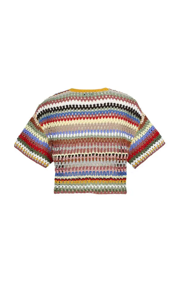 Lena Hoschek Tommy Cotton Crochet Top