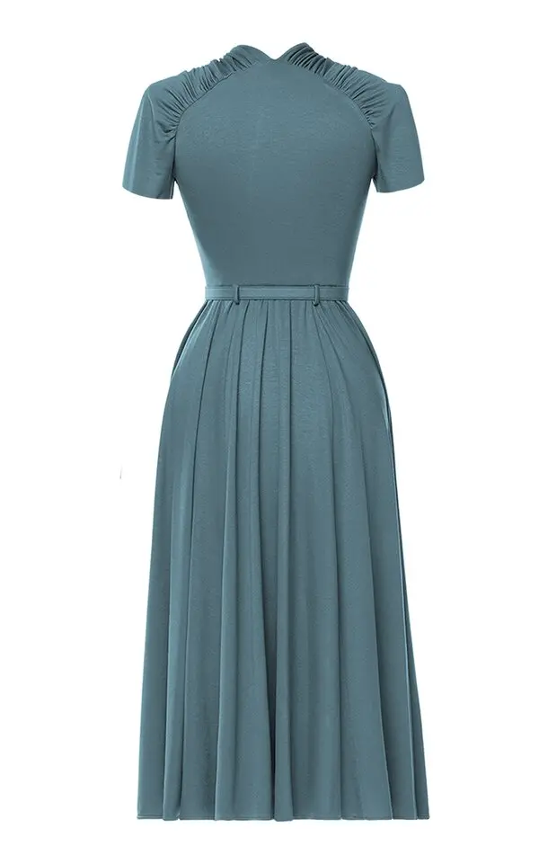 Lena Hoschek Nouvelle Grace Short Dress - Light Blue