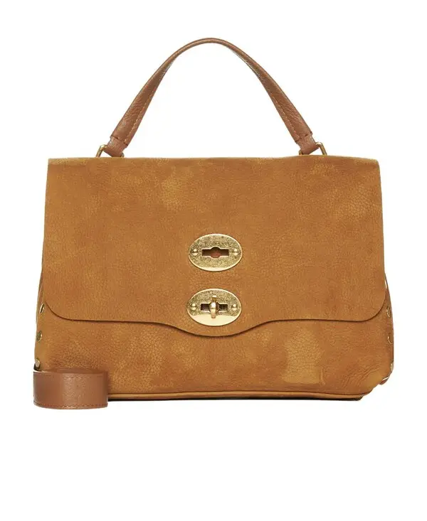 ZANELLATO Postina Stud-detail Leather Bag
