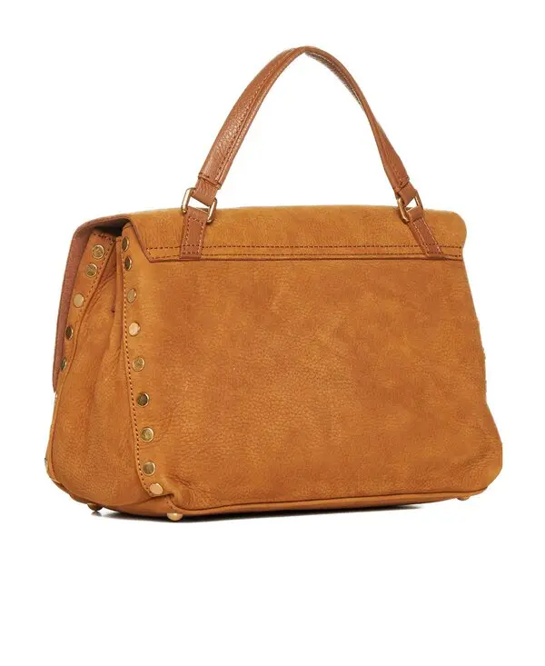 ZANELLATO Postina Stud-detail Leather Bag