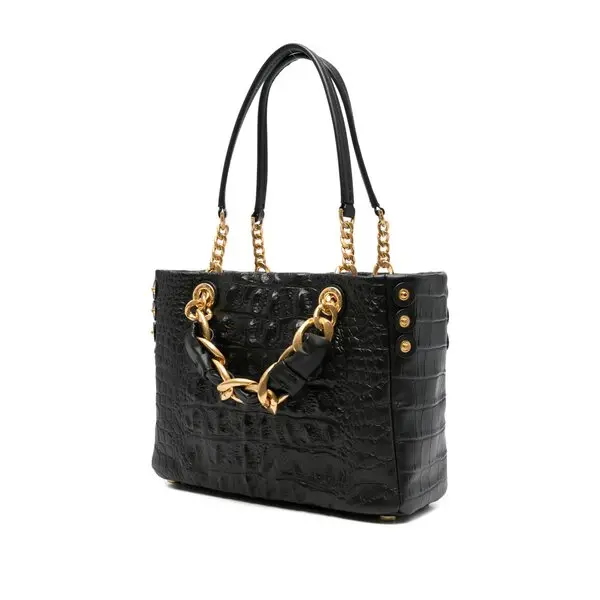 Balmain Embossed Top Handle Bag