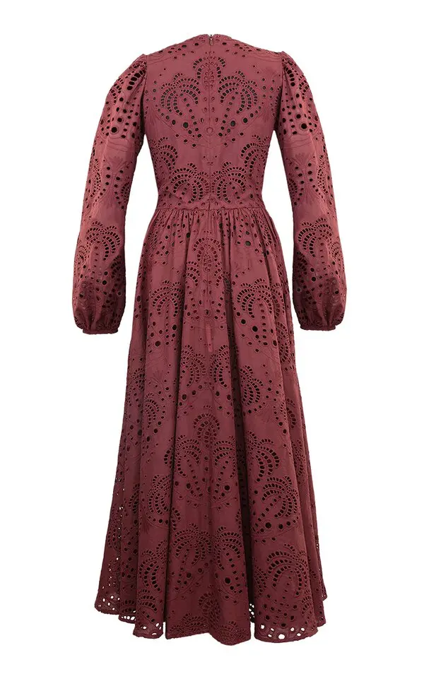 Lena Hoschek Riad Cotton Maxi Dress