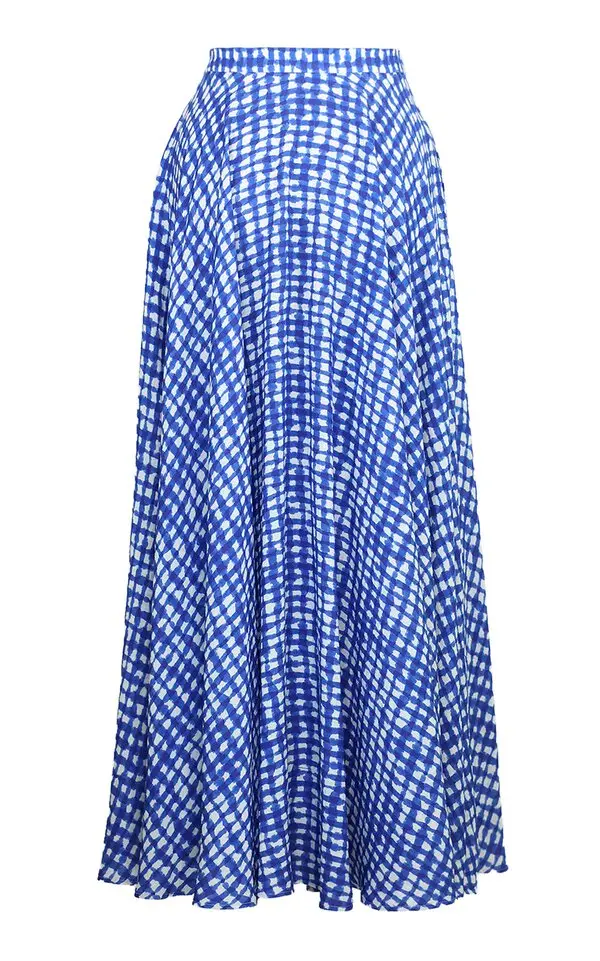 Lena Hoschek Country House Cotton-blend Maxi Skirt