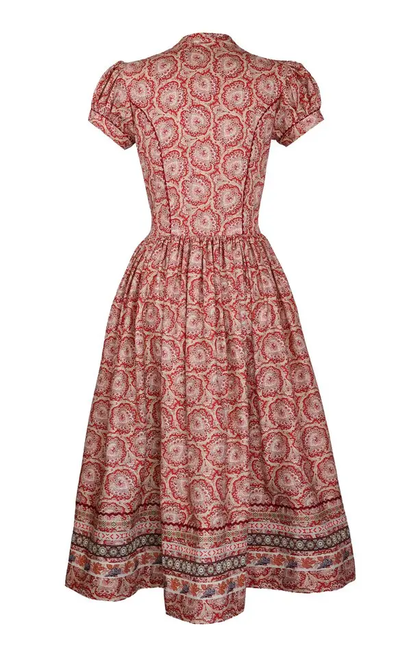Lena Hoschek Gretl Cotton Midi Dress - Print