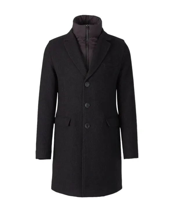 Herno High-necked Single-breasted Coat