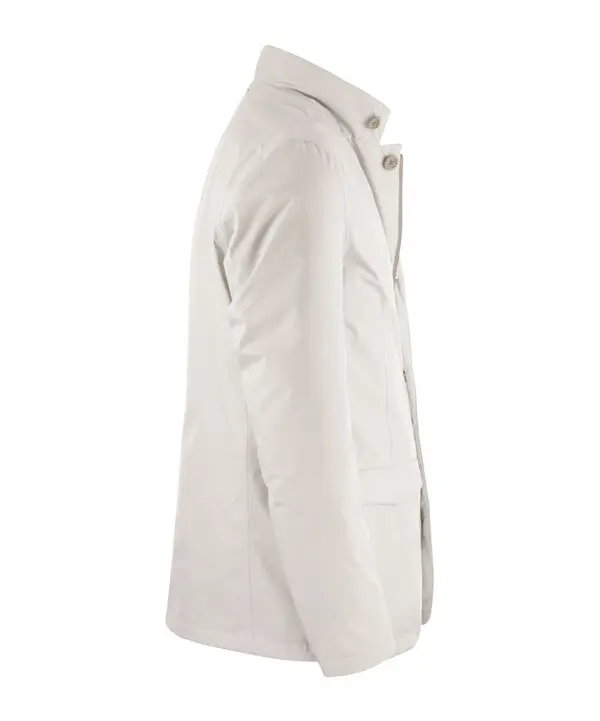 Herno High-neck Buttoned Padded Jacket