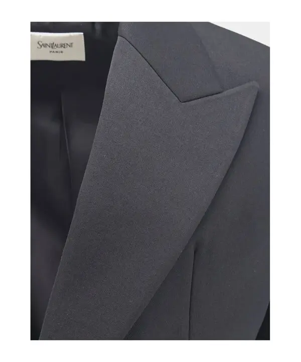 Saint Laurent Single-breasted Long-sleeved Jacket