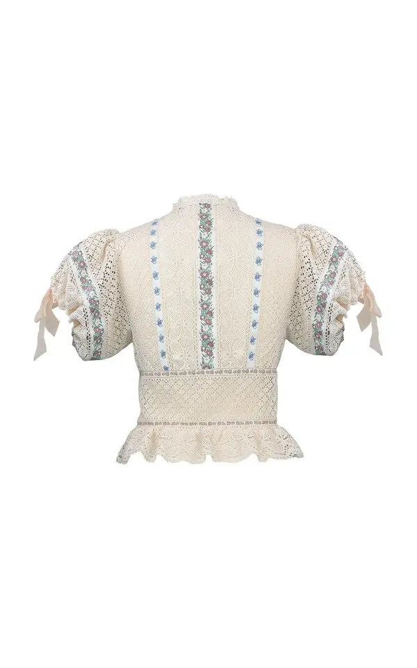 Lena Hoschek Elize Cotton Blouse