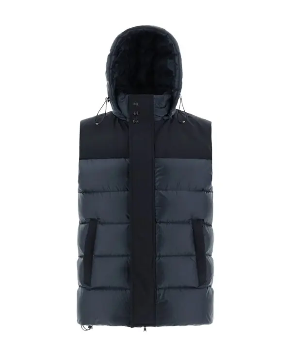 Herno High Neck Hooded Gilet