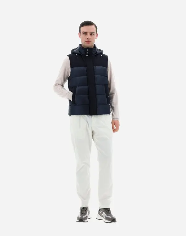 Herno High Neck Hooded Gilet