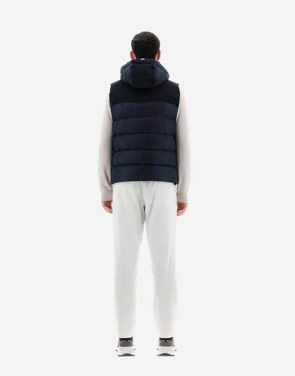 Herno High Neck Hooded Gilet