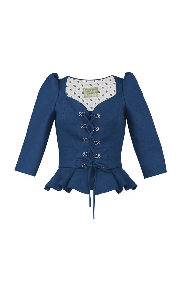 Lena Hoschek Maiden Linen Top