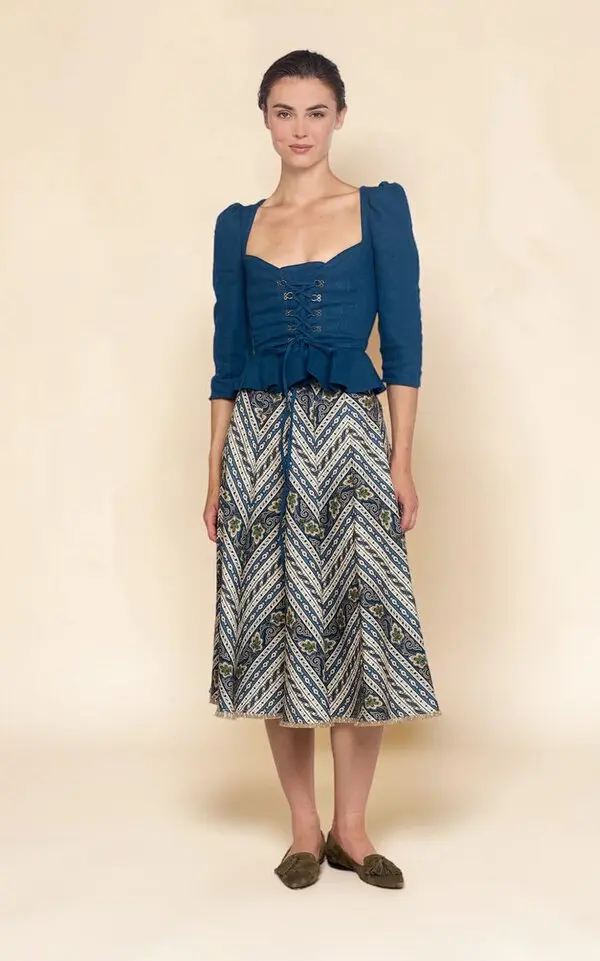 Lena Hoschek Maiden Linen Top