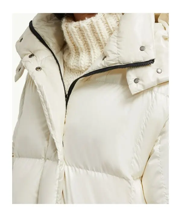 Moncler Parana Hooded Short Down Jacket