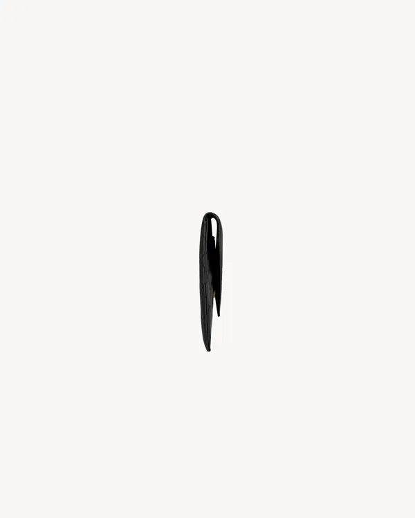 Saint Laurent Paris Pouch In Grain-de-poudre Leather