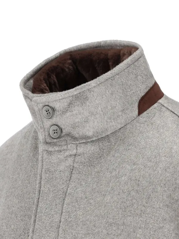 Herno High Neck Long-sleeved Jacket