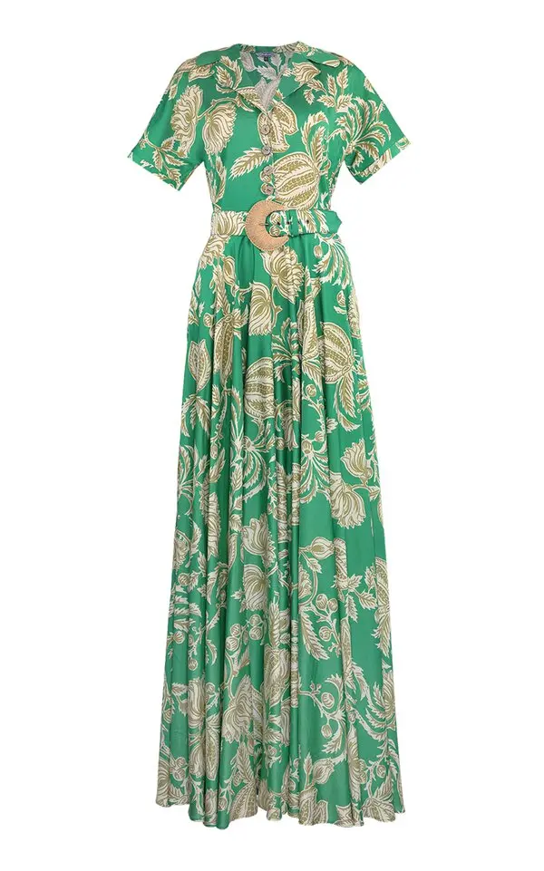 Lena Hoschek Harmony Cotton Maxi Dress