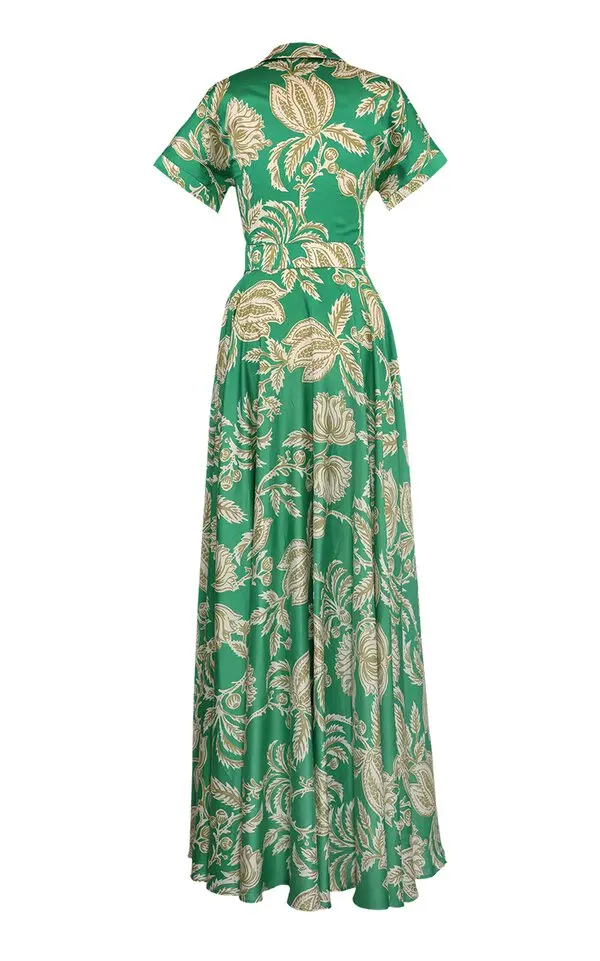 Lena Hoschek Harmony Cotton Maxi Dress