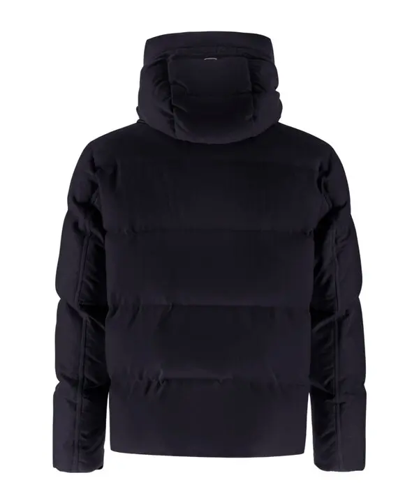 Herno High-neck Drawstring Bomber Jacket