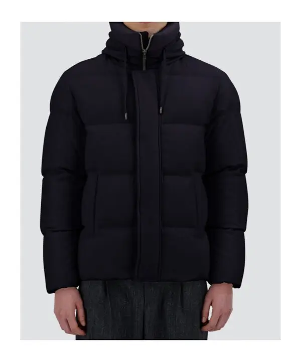 Herno High-neck Drawstring Bomber Jacket