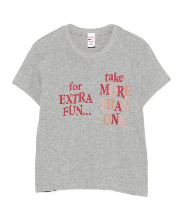 RE/DONE Crewneck Slogan T-shirt - No