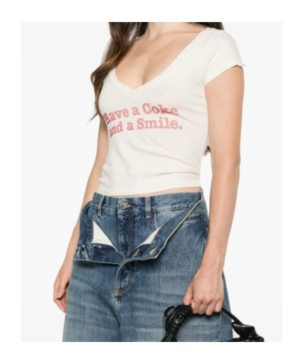 RE/DONE V-neck T-shirt