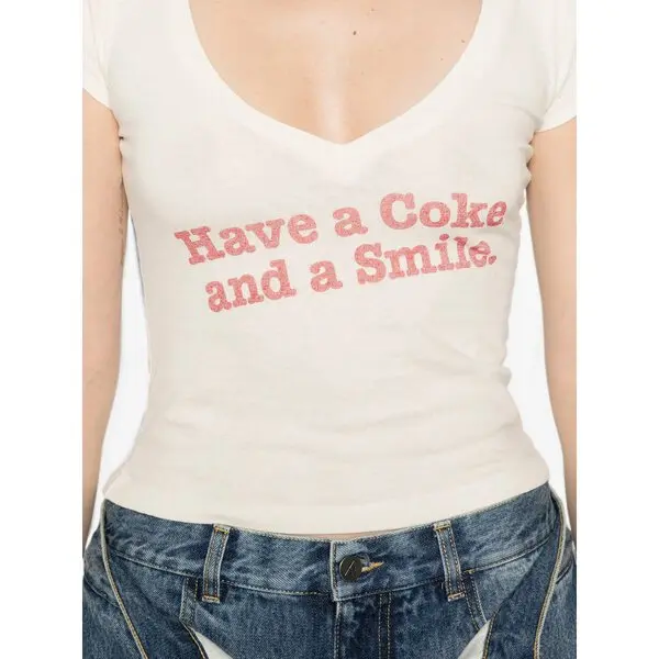 RE/DONE V-neck T-shirt