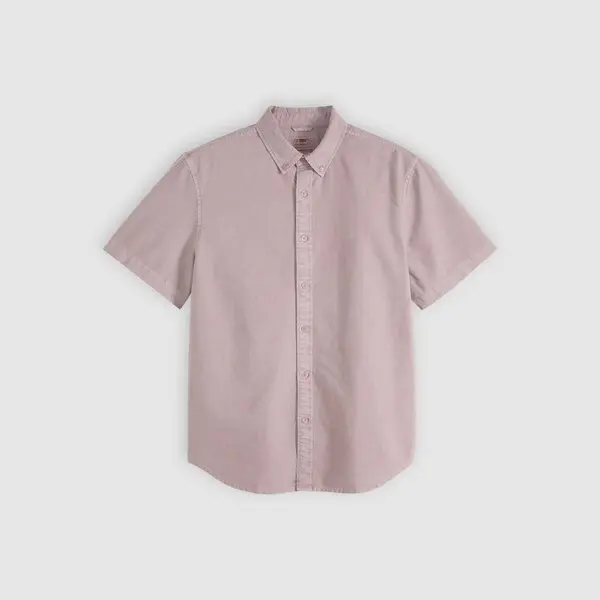LEVI'S Authentic Button-down Garment Dye Short-sleeve Shirt