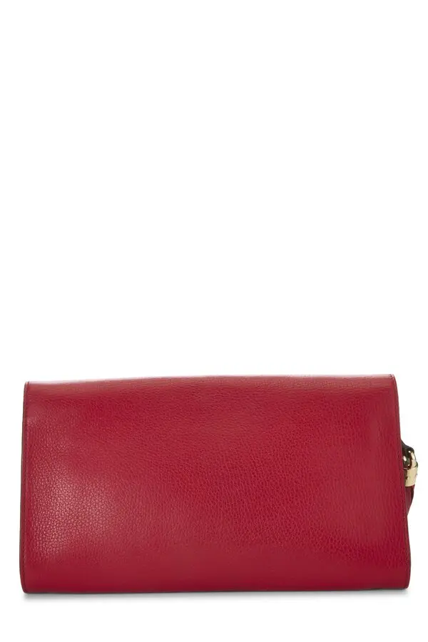 Gucci Leather Soho Clutch