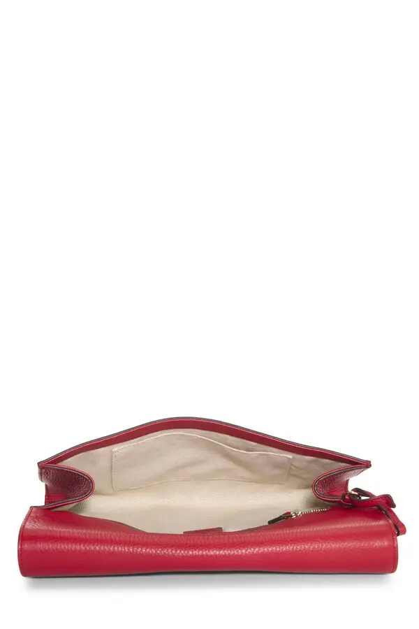 Gucci Leather Soho Clutch