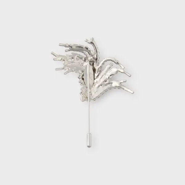 GIUSEPPE ZANOTTI Moritz Pin Brooch With Rhinestones