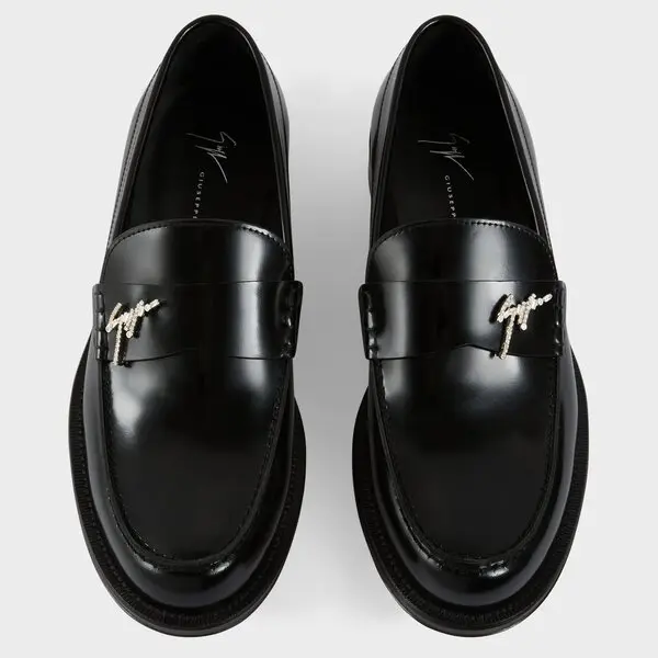 GIUSEPPE ZANOTTI Tiberius Embellished Loafers