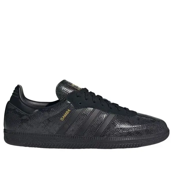 Adidas Samba Og "core Black" Sneakers - Core Black/core Black/core Black