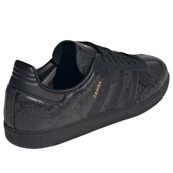 Adidas Samba Og "core Black" Sneakers - Core Black/core Black/core Black