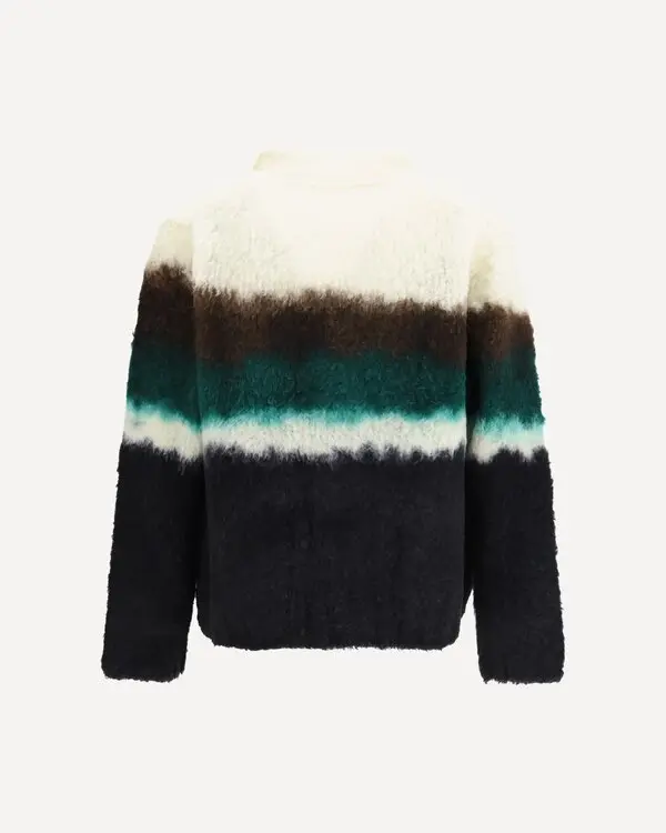 Sacai Chusen-dyed Wool Cardigan