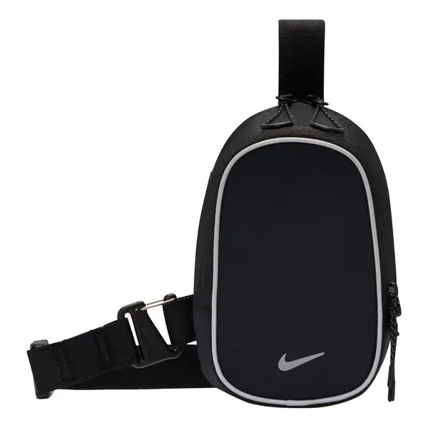 Nike Commute 1l Crossbody Bag - Black/black/reflect Silver