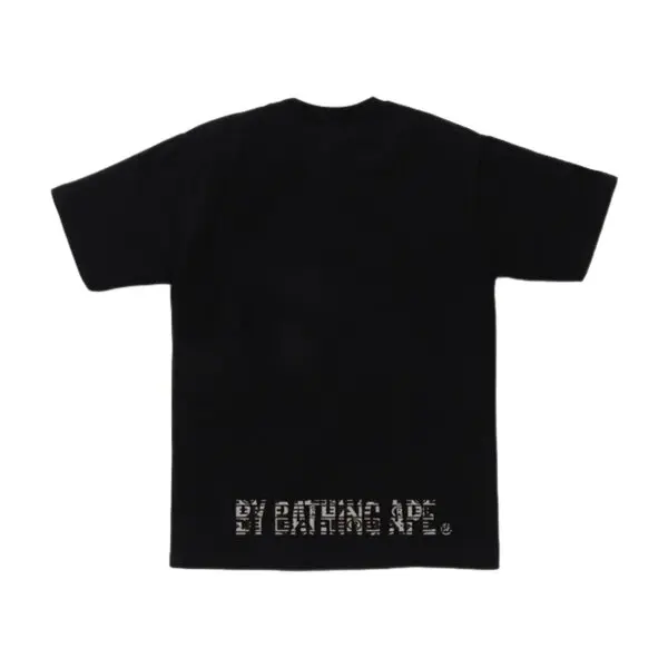 A BATHING APE Lux Sport Pattern Ape Face Tee