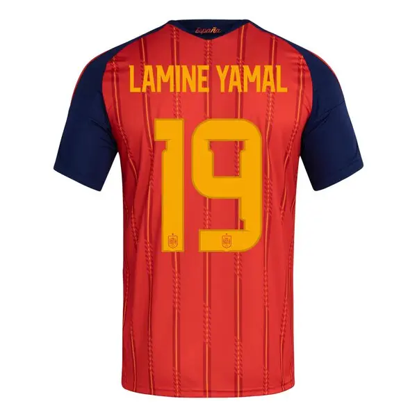 Adidas Lamine Yamal Spain 19 Home Jersey - Vivid Red
