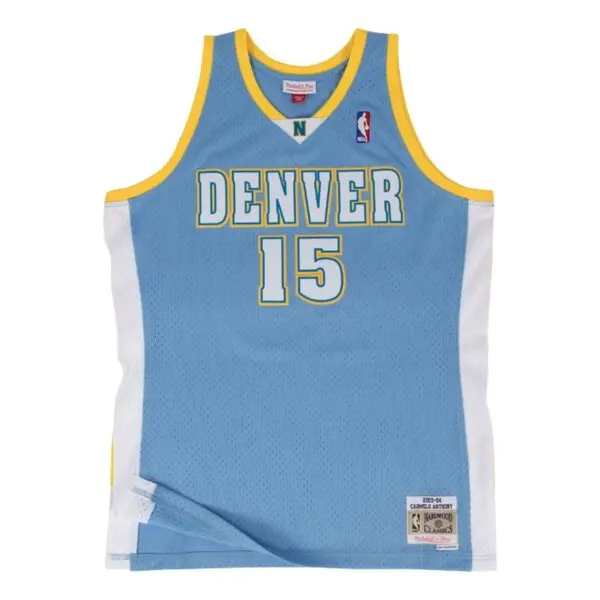 Mitchell & Ness Denver Nuggets Road 2003-04 Carmelo Anthony Swingman Jersey