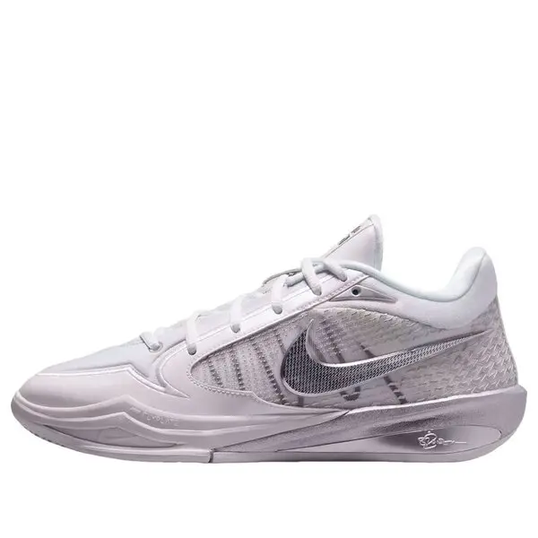 Nike Sabrina 4 'light Work' Sneakers - Summit White/metallic Silver