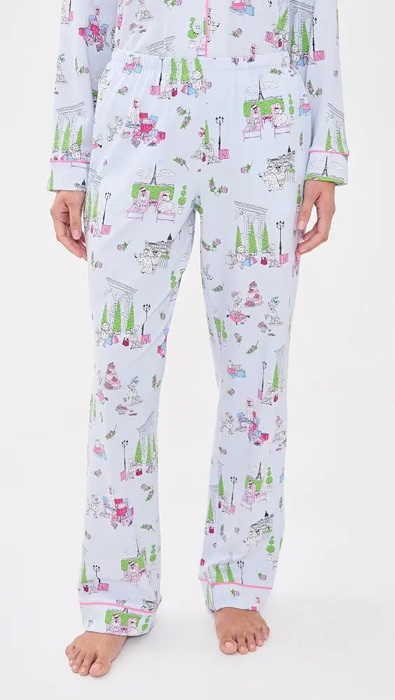 BEDHEAD PAJAMAS Classic Stretch Jersey Pajama Set